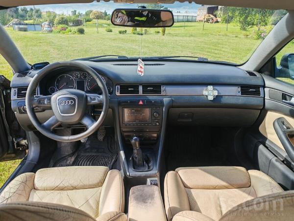 Melns Audi A6 2000 Daugavpils, ar dzinēja tilpumu 1.90 L un nobraukumu 504 tūkst. km par 2000 €, foto 4 vietnē AUTOMOTO.COM.LV