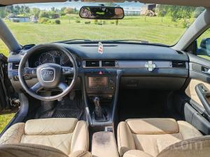 Black Audi A6 2000 in Daugavpils, with an engine capacity of 1.90 L and mileage of 504 thousand km for 2000 €, photo 5 on AUTOMOTO.COM.LV