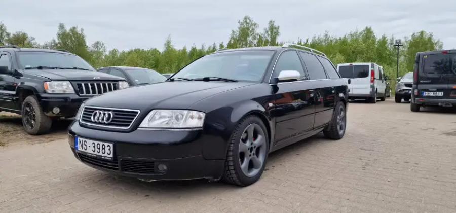 Melns Audi A6 2000 Valmiera, ar dzinēja tilpumu 0.00 L un nobraukumu 293 tūkst. km par 1100 €, foto 7 vietnē AUTOMOTO.COM.LV