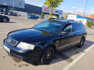 Black Audi A6 2000 in Siauliai, with an engine capacity of 2.50 L and mileage of 311 thousand km for 850 €, photo  on AUTOMOTO.COM.LV