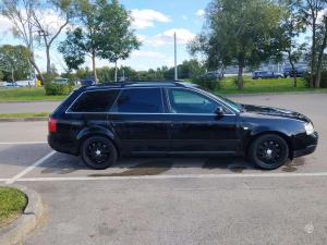 Black Audi A6 2000 in Siauliai, with an engine capacity of 2.50 L and mileage of 311 thousand km for 850 €, photo 4 on AUTOMOTO.COM.LV