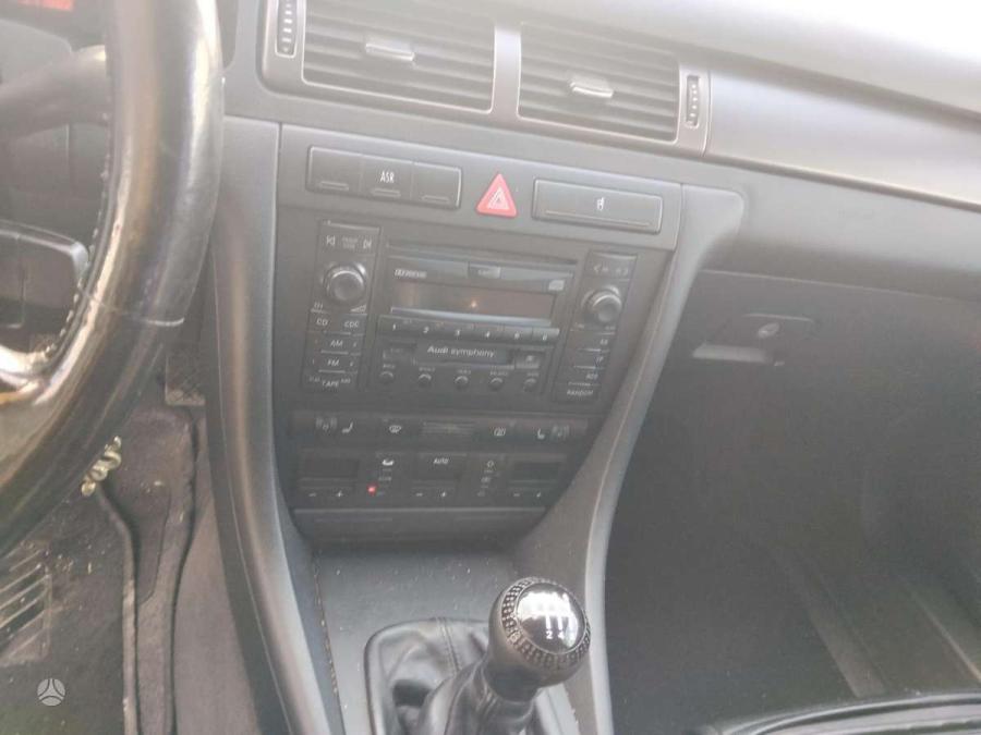 Black Audi A6 2000 in Siauliai, with an engine capacity of 2.50 L and mileage of 311 thousand km for 850 €, photo 15 on AUTOMOTO.COM.LV