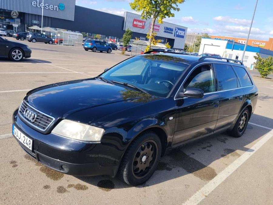 Black Audi A6 2000 in Siauliai, with an engine capacity of 2.50 L and mileage of 311 thousand km for 850 €, photo 17 on AUTOMOTO.COM.LV