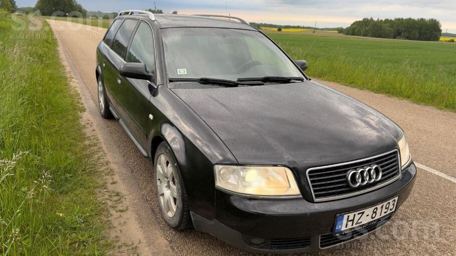 Melns Audi A6 2001 Rēzekne, ar dzinēja tilpumu 2.50 L un nobraukumu 359 tūkst. km par 1400 €, foto 1 vietnē AUTOMOTO.COM.LV