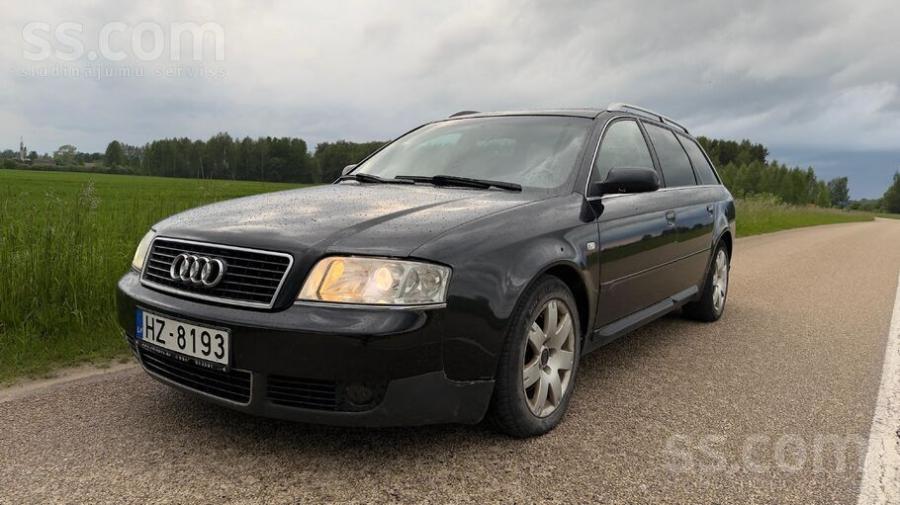 Melns Audi A6 2001 Rēzekne, ar dzinēja tilpumu 2.50 L un nobraukumu 359 tūkst. km par 1400 €, foto 2 vietnē AUTOMOTO.COM.LV