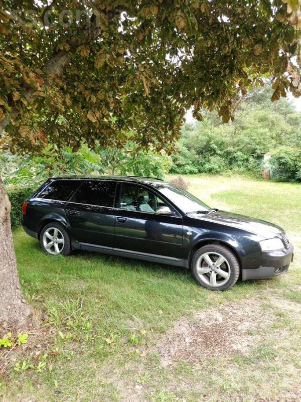 Black Audi A6 2001 in Tukums, with an engine capacity of 2.50 L and mileage of 335 thousand km for 1900 €, photo 5 on AUTOMOTO.COM.LV