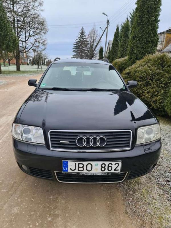 Melns Audi A6 2001 Anykščiai, ar dzinēja tilpumu 2.50 L un nobraukumu 365 tūkst. km par 1150 €, foto 3 vietnē AUTOMOTO.COM.LV