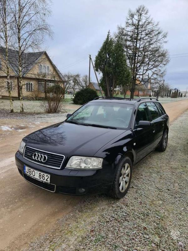 Melns Audi A6 2001 Anykščiai, ar dzinēja tilpumu 2.50 L un nobraukumu 365 tūkst. km par 1150 €, foto 4 vietnē AUTOMOTO.COM.LV