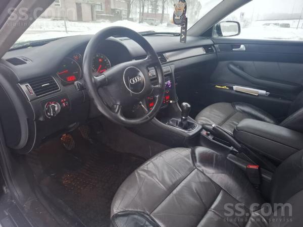 Melns Audi A6 2001 Rēzekne, ar dzinēja tilpumu 1.90 L un nobraukumu 386 tūkst. km par 1350 €, foto 5 vietnē AUTOMOTO.COM.LV