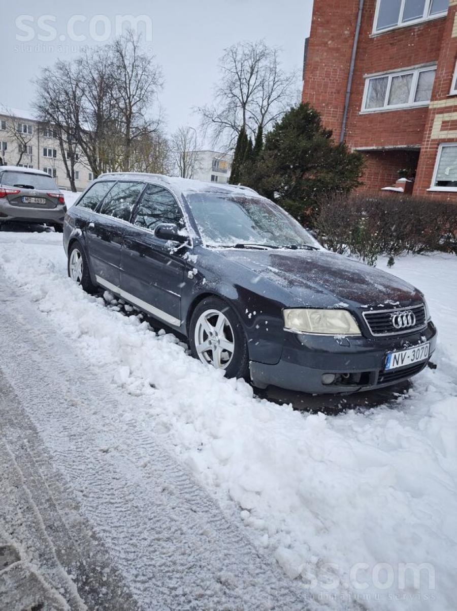 Melns Audi A6 2001 Rīga, ar dzinēja tilpumu 2.50 L un nobraukumu 396 tūkst. km par 680 €, foto 2 vietnē AUTOMOTO.COM.LV
