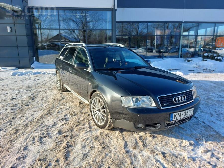 Melns Audi A6 2001 Dobele, ar dzinēja tilpumu 2.50 L un nobraukumu 356 tūkst. km par 2950 €, foto 1 vietnē AUTOMOTO.COM.LV