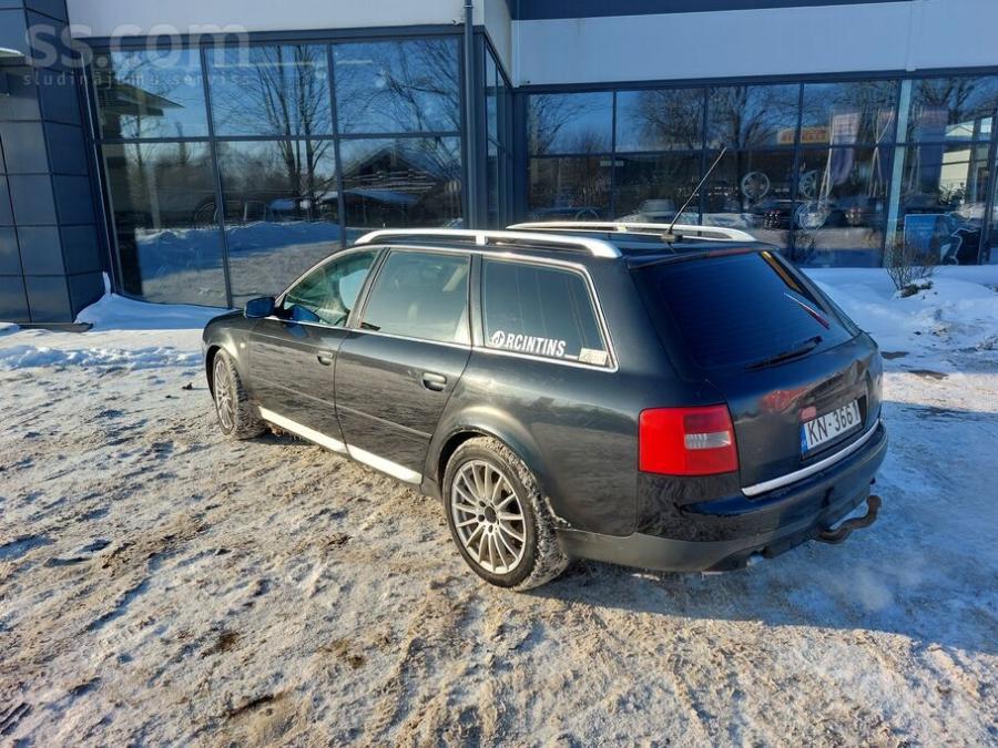 Melns Audi A6 2001 Dobele, ar dzinēja tilpumu 2.50 L un nobraukumu 356 tūkst. km par 2950 €, foto 2 vietnē AUTOMOTO.COM.LV
