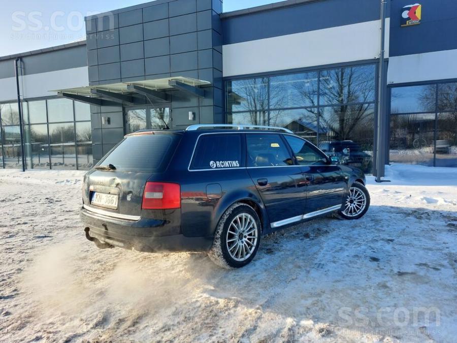 Melns Audi A6 2001 Dobele, ar dzinēja tilpumu 2.50 L un nobraukumu 356 tūkst. km par 2950 €, foto 10 vietnē AUTOMOTO.COM.LV