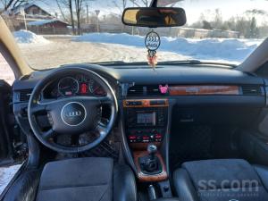 Melns Audi A6 2001 Dobele, ar dzinēja tilpumu 2.50 L un nobraukumu 356 tūkst. km par 2950 €, foto 19 vietnē AUTOMOTO.COM.LV