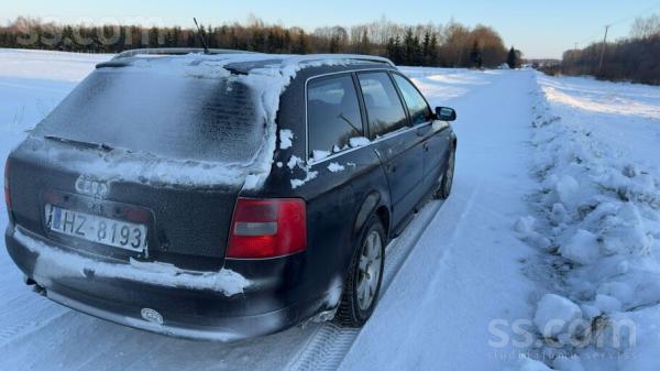 Melns Audi A6 2001 Rēzekne, ar dzinēja tilpumu 2.50 L un nobraukumu 363 tūkst. km par 1500 €, foto 3 vietnē AUTOMOTO.COM.LV
