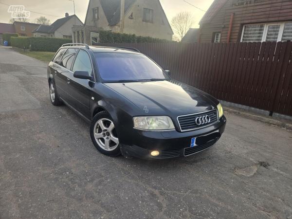 Black Audi A6 2001 in Vilkaviskis, with an engine capacity of 2.50 L and mileage of 371 thousand km for 830 €, photo 2 on AUTOMOTO.COM.LV