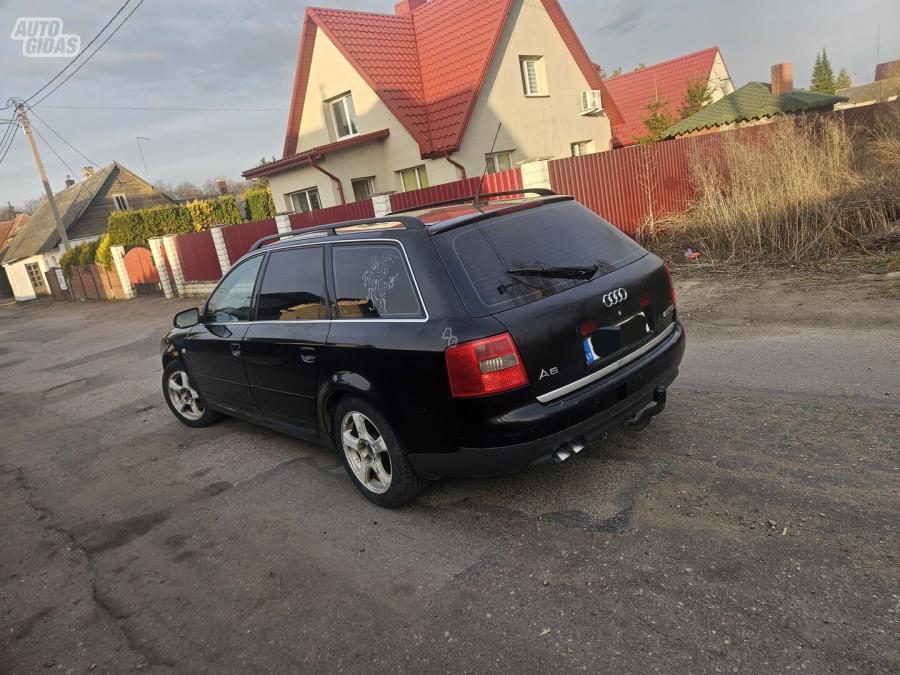 Melns Audi A6 2001 Vilkaviškis, ar dzinēja tilpumu 2.50 L un nobraukumu 371 tūkst. km par 830 €, foto 3 vietnē AUTOMOTO.COM.LV