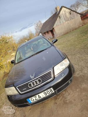 Melns Audi A6 2001 Vilkaviškis, ar dzinēja tilpumu 2.50 L un nobraukumu 450 tūkst. km par 700 €, foto  vietnē AUTOMOTO.COM.LV