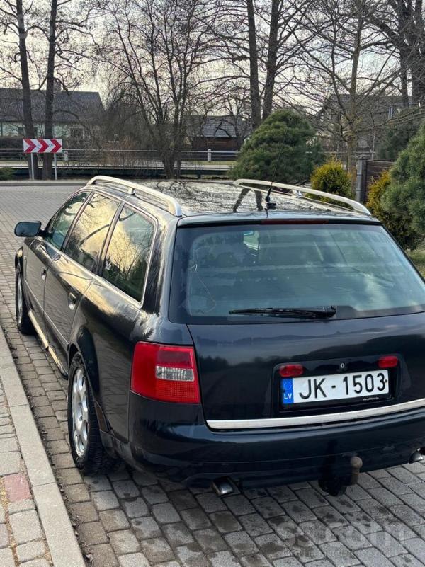 Черный Ауди А6 2001 в Рига, объемом двигателя 2.50 л и пробегом 555 тыс. км за 1350 €, фото 5 на AUTOMOTO.COM.LV