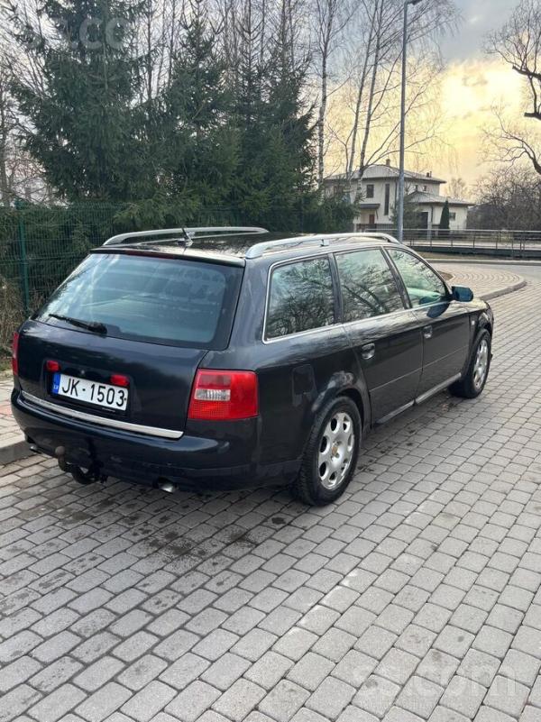 Черный Ауди А6 2001 в Рига, объемом двигателя 2.50 л и пробегом 555 тыс. км за 1350 €, фото 6 на AUTOMOTO.COM.LV