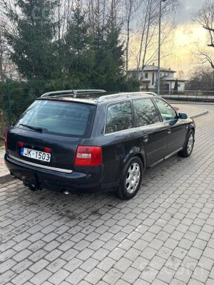 Black Audi A6 2001 in Riga, with an engine capacity of 2.50 L and mileage of 555 thousand km for 1350 €, photo 7 on AUTOMOTO.COM.LV