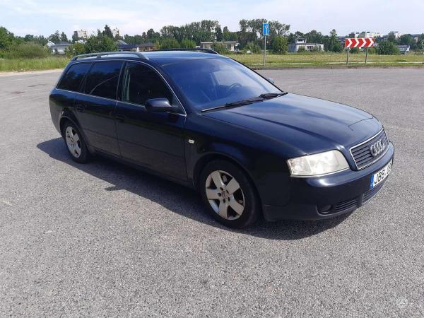 Black Audi A6 2001 in Alytus, with an engine capacity of 2.40 L and mileage of 288 thousand km for 1200 €, photo 2 on AUTOMOTO.COM.LV