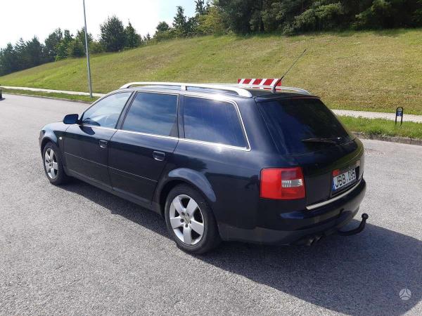 Black Audi A6 2001 in Alytus, with an engine capacity of 2.40 L and mileage of 288 thousand km for 1200 €, photo 3 on AUTOMOTO.COM.LV