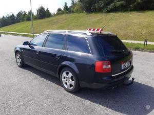Melns Audi A6 2001 Alīta, ar dzinēja tilpumu 2.40 L un nobraukumu 288 tūkst. km par 1200 €, foto 4 vietnē AUTOMOTO.COM.LV