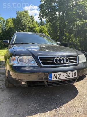 Black Audi A6 2001 in Rezekne, with an engine capacity of 2.50 L and mileage of 310 thousand km for 1450 €, photo  on AUTOMOTO.COM.LV