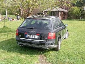 Melns Audi A6 2001 Madona, ar dzinēja tilpumu 2.50 L un nobraukumu 380 tūkst. km par 1000 €, foto 4 vietnē AUTOMOTO.COM.LV