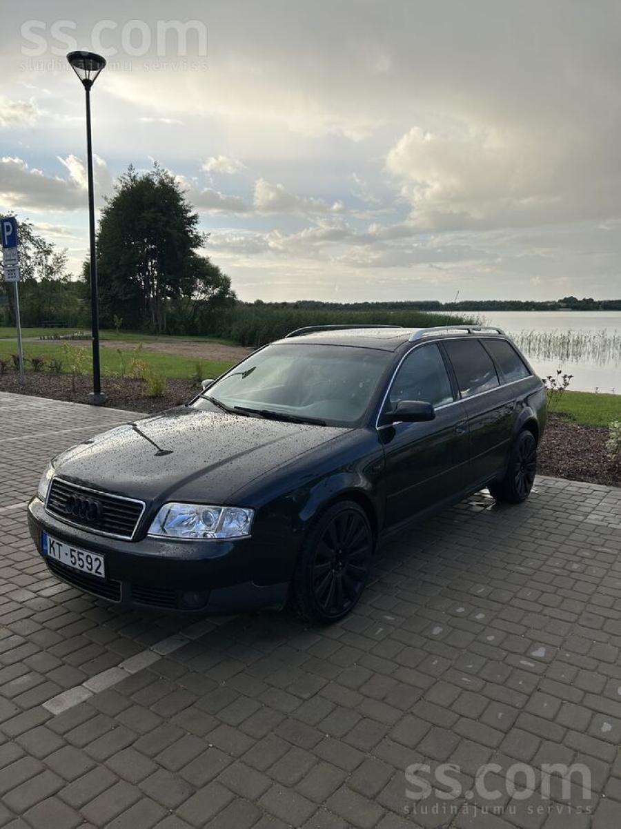 Black Audi A6 2001 in Rezekne, with an engine capacity of 1.90 L and mileage of 281 thousand km for 5500 €, photo 3 on AUTOMOTO.COM.LV