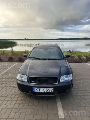 Black Audi A6 2001 in Rezekne, with an engine capacity of 1.90 L and mileage of 281 thousand km for 5500 €, photo 4 on AUTOMOTO.COM.LV