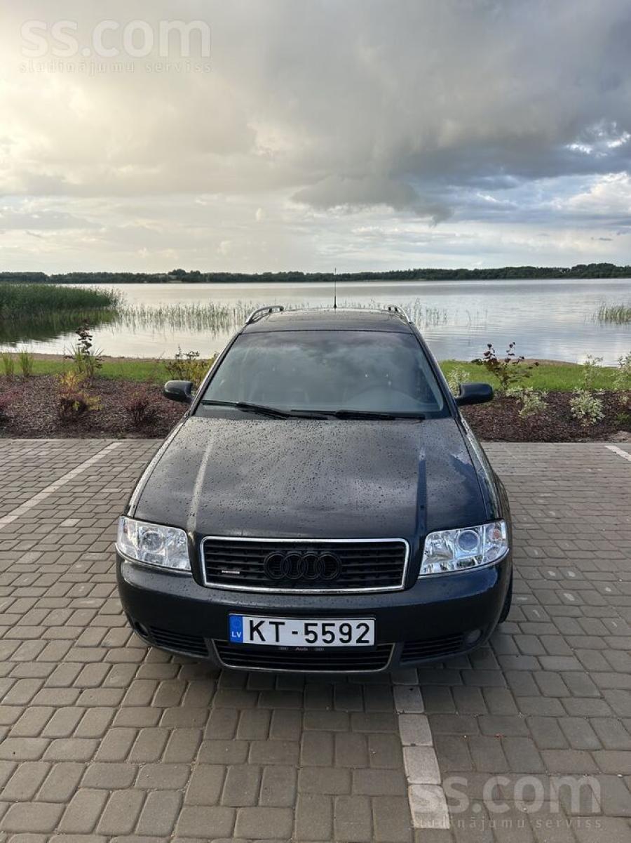 Black Audi A6 2001 in Rezekne, with an engine capacity of 1.90 L and mileage of 281 thousand km for 5500 €, photo 4 on AUTOMOTO.COM.LV
