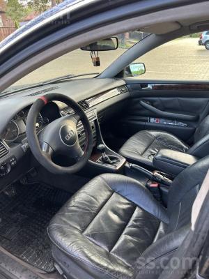 Black Audi A6 2001 in Rezekne, with an engine capacity of 1.90 L and mileage of 281 thousand km for 5500 €, photo 8 on AUTOMOTO.COM.LV