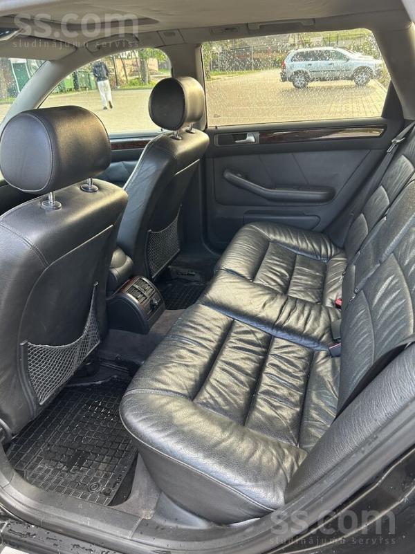 Melns Audi A6 2001 Rēzekne, ar dzinēja tilpumu 1.90 L un nobraukumu 281 tūkst. km par 5500 €, foto 8 vietnē AUTOMOTO.COM.LV