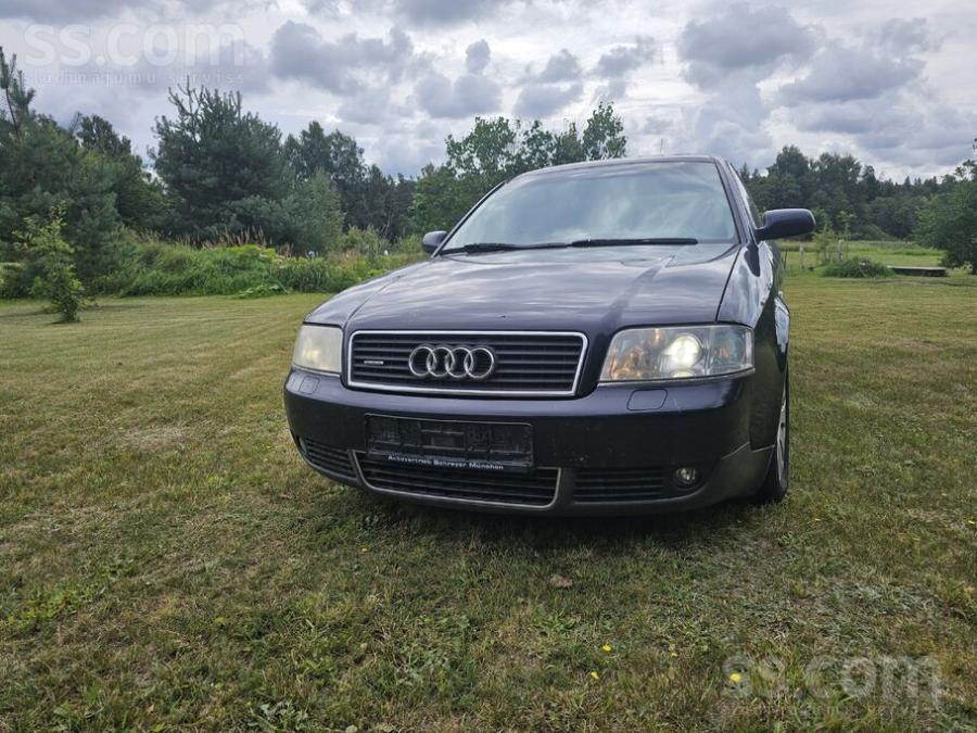 Melns Audi A6 2001 Tukums, ar dzinēja tilpumu 2.50 L un nobraukumu 385 tūkst. km par 1500 €, foto 2 vietnē AUTOMOTO.COM.LV
