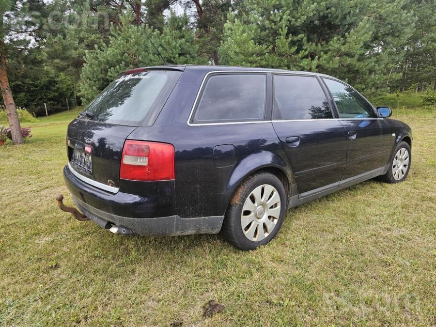 Melns Audi A6 2001 Tukums, ar dzinēja tilpumu 2.50 L un nobraukumu 385 tūkst. km par 1500 €, foto 3 vietnē AUTOMOTO.COM.LV