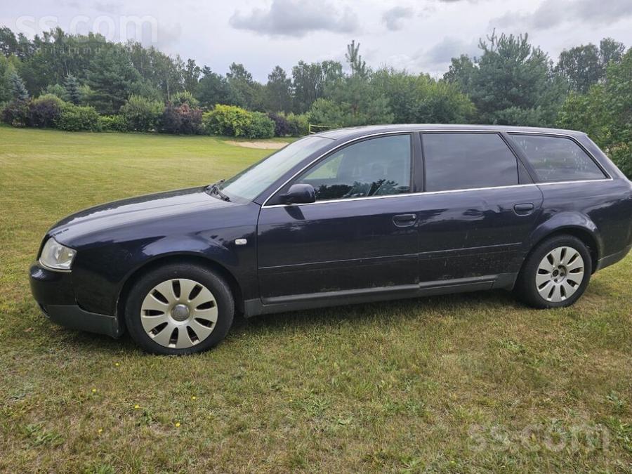 Melns Audi A6 2001 Tukums, ar dzinēja tilpumu 2.50 L un nobraukumu 385 tūkst. km par 1500 €, foto 4 vietnē AUTOMOTO.COM.LV