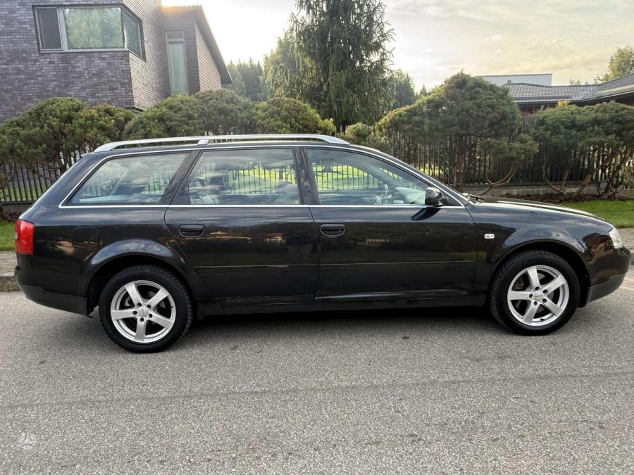 Melns Audi A6 2001 Viļņa, ar dzinēja tilpumu 2.50 L un nobraukumu 306 tūkst. km par 1950 €, foto 5 vietnē AUTOMOTO.COM.LV