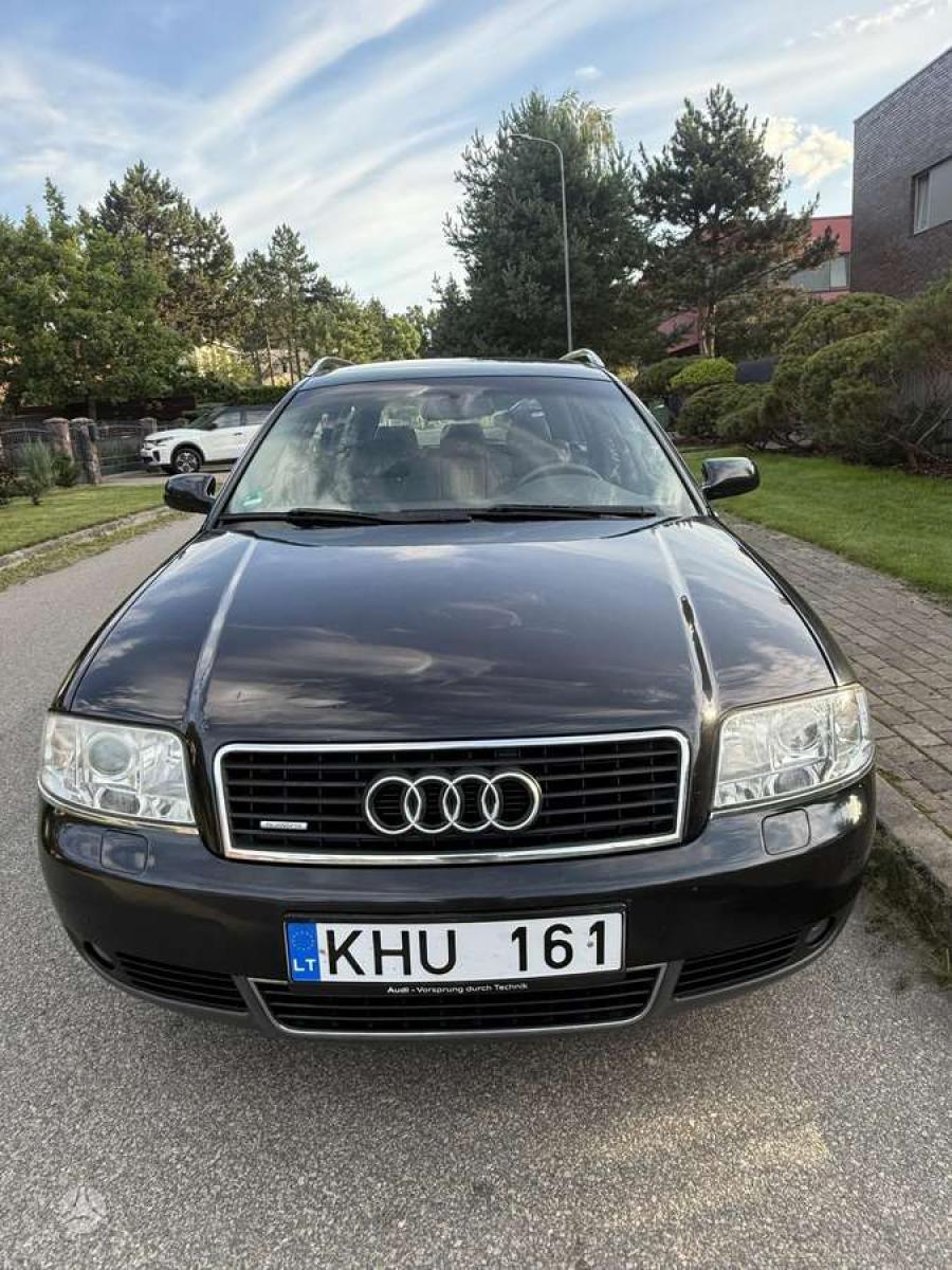 Melns Audi A6 2001 Viļņa, ar dzinēja tilpumu 2.50 L un nobraukumu 306 tūkst. km par 1950 €, foto 8 vietnē AUTOMOTO.COM.LV