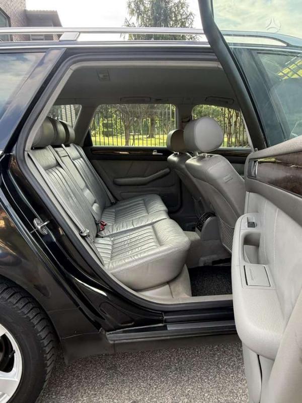 Melns Audi A6 2001 Viļņa, ar dzinēja tilpumu 2.50 L un nobraukumu 306 tūkst. km par 1950 €, foto 11 vietnē AUTOMOTO.COM.LV