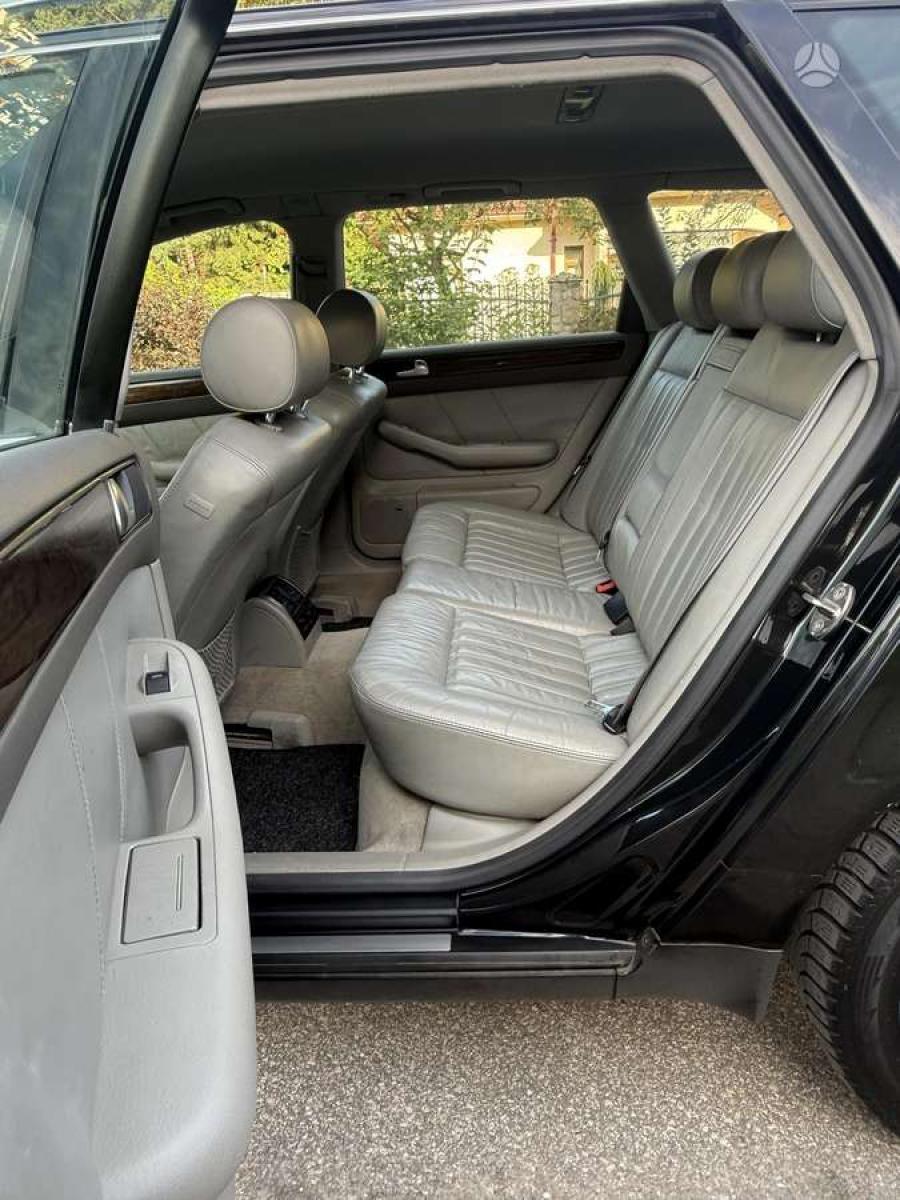 Melns Audi A6 2001 Viļņa, ar dzinēja tilpumu 2.50 L un nobraukumu 306 tūkst. km par 1950 €, foto 12 vietnē AUTOMOTO.COM.LV