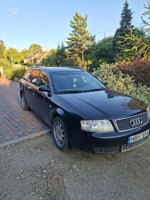 Melns Audi A6 2001 Kauņa, ar dzinēja tilpumu 1.90 L un nobraukumu 359 tūkst. km par 750 €, foto  vietnē AUTOMOTO.COM.LV