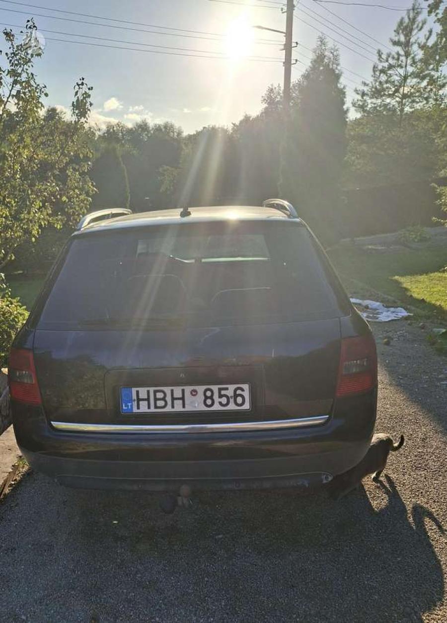 Melns Audi A6 2001 Kauņa, ar dzinēja tilpumu 1.90 L un nobraukumu 359 tūkst. km par 750 €, foto 7 vietnē AUTOMOTO.COM.LV