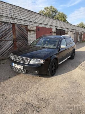 Black Audi A6 2001 in Jurmala, with an engine capacity of 1.90 L and mileage of 273 thousand km for 2000 €, photo  on AUTOMOTO.COM.LV