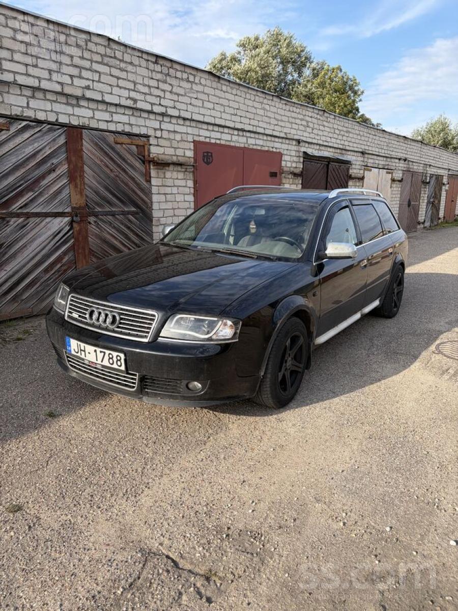Black Audi A6 2001 in Jurmala, with an engine capacity of 1.90 L and mileage of 273 thousand km for 2000 €, photo 1 on AUTOMOTO.COM.LV