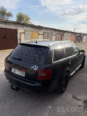 Black Audi A6 2001 in Jurmala, with an engine capacity of 1.90 L and mileage of 273 thousand km for 2000 €, photo 3 on AUTOMOTO.COM.LV