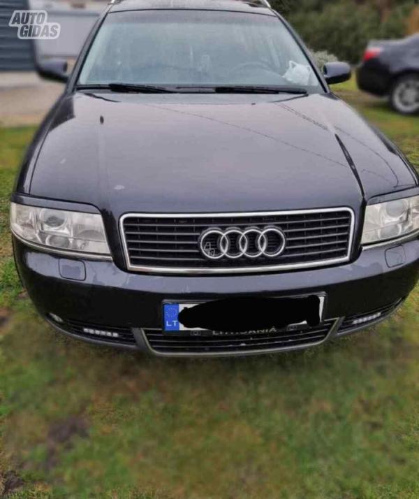 Melns Audi A6 2002 Vilkaviškis, ar dzinēja tilpumu 2.50 L un nobraukumu 353 tūkst. km par 1500 €, foto 1 vietnē AUTOMOTO.COM.LV