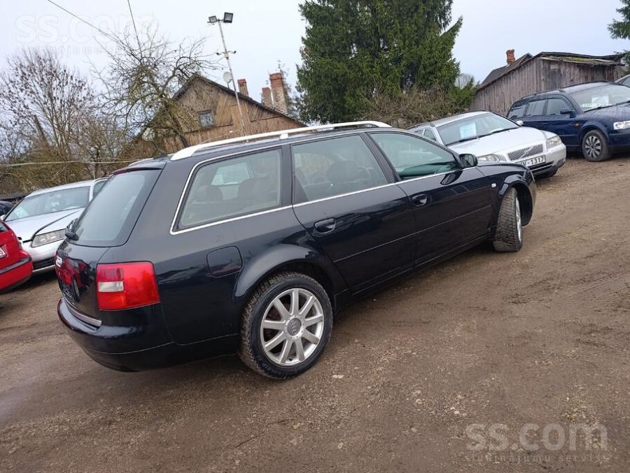 Melns Audi A6 2002 Rēzekne, ar dzinēja tilpumu 1.90 L un nobraukumu 372 tūkst. km par 2150 €, foto 6 vietnē AUTOMOTO.COM.LV