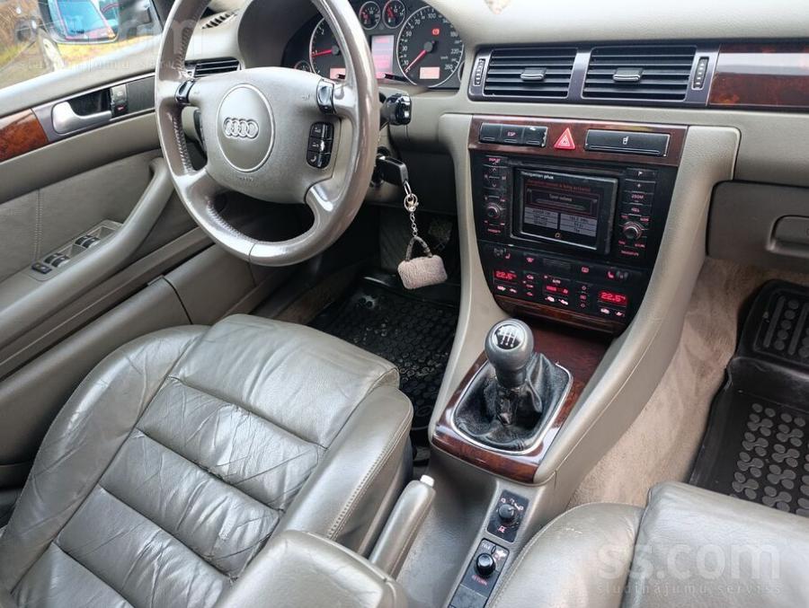 Melns Audi A6 2002 Rēzekne, ar dzinēja tilpumu 1.90 L un nobraukumu 372 tūkst. km par 2150 €, foto 16 vietnē AUTOMOTO.COM.LV